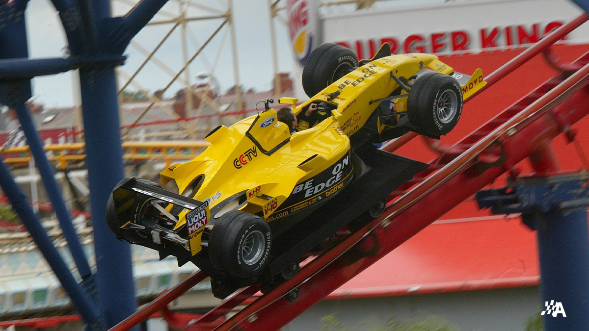 Just a Jordan F1 chassis on [The Big One, Blackpool Pleasure Beach] : r ...