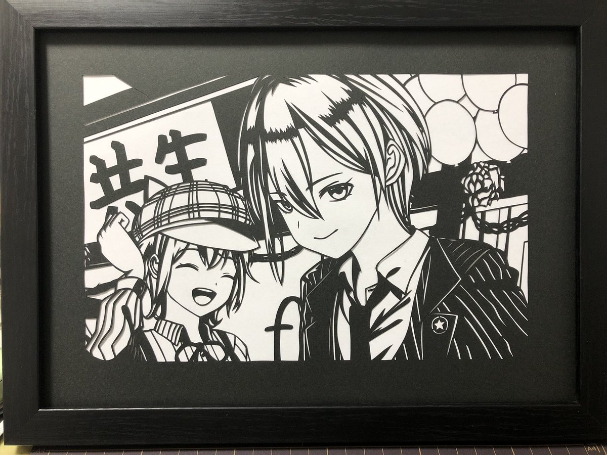 「VNovel『ルリイロデイズ』より雨ノ晴さんと杏仁ミルさん。 #雨ノ晴 #杏仁ミル #アメノセイ #ameno_art」JBの漫画