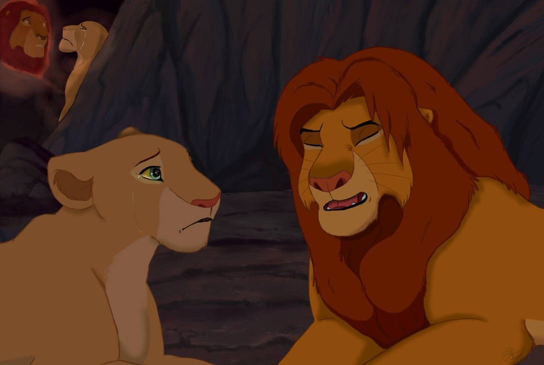 Mufasa And Simba And Sarabi