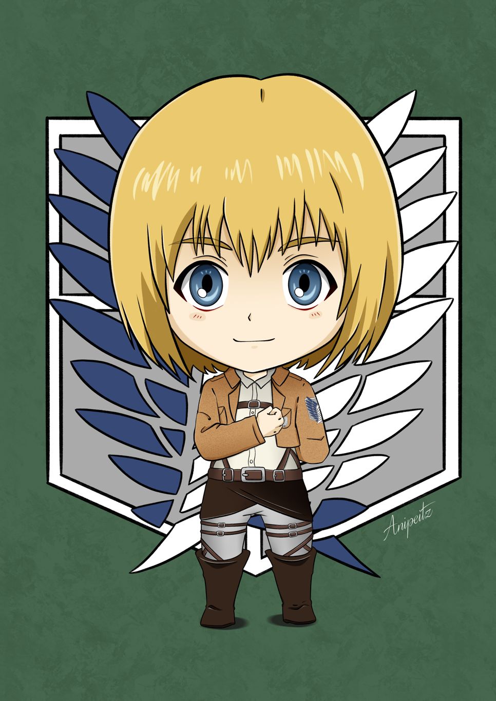 Attack On Titan Armin Chibi