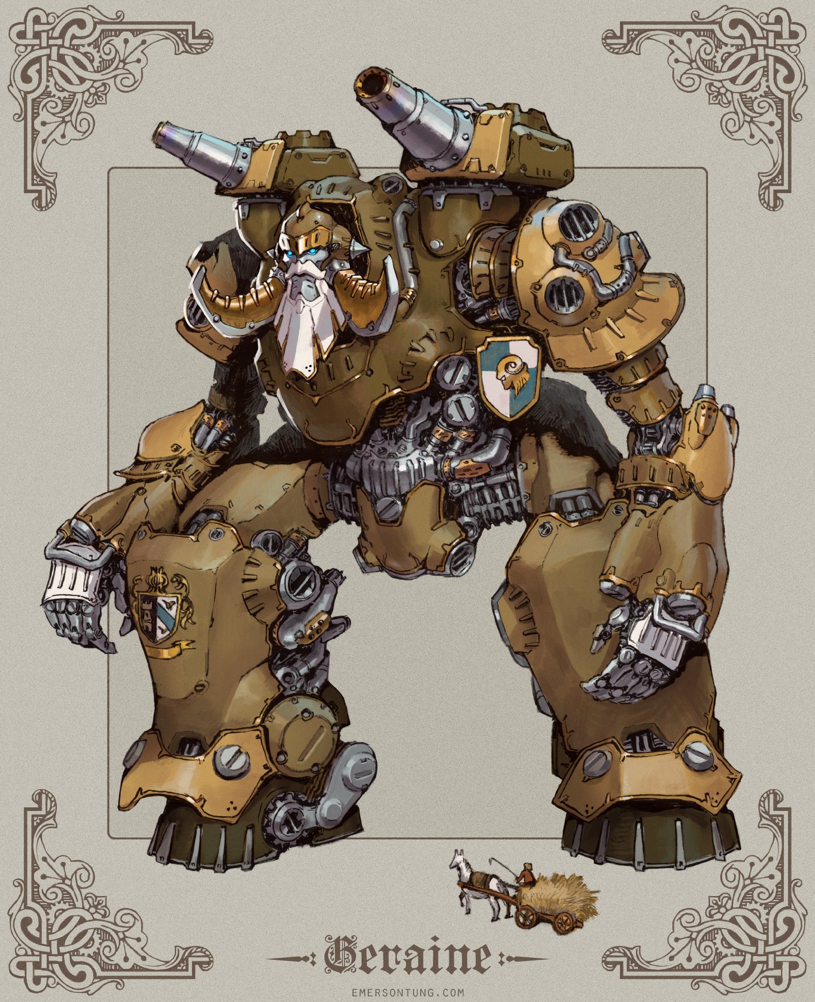 Steampunk Mech Suit