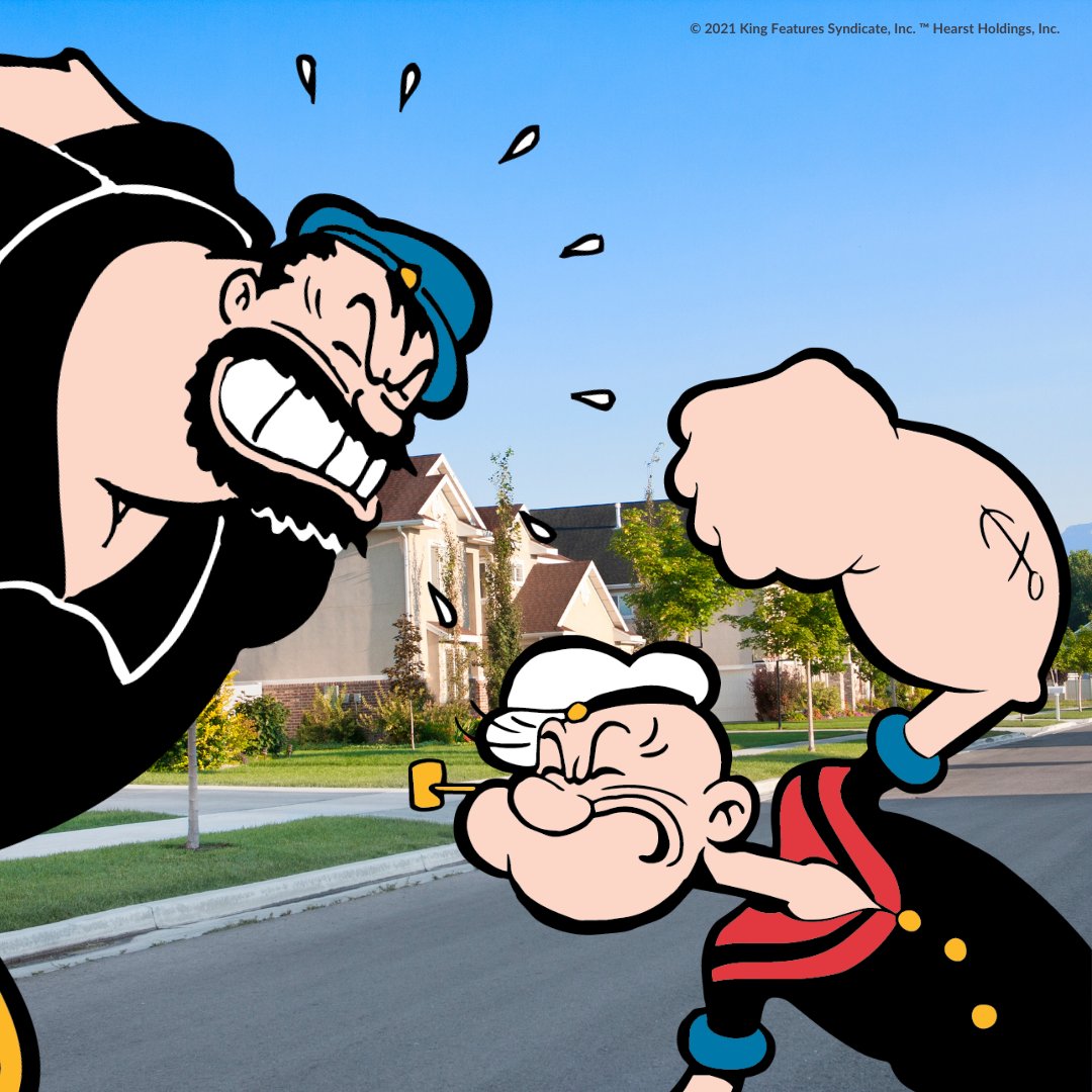 Popeye The Sailor Man Bluto