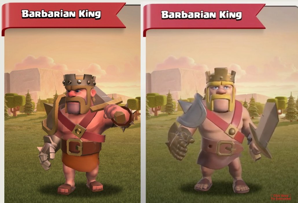 Clash Of Clans Barbarian King