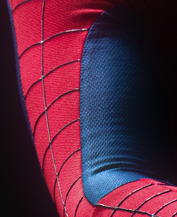 Spiderman Suit Texture