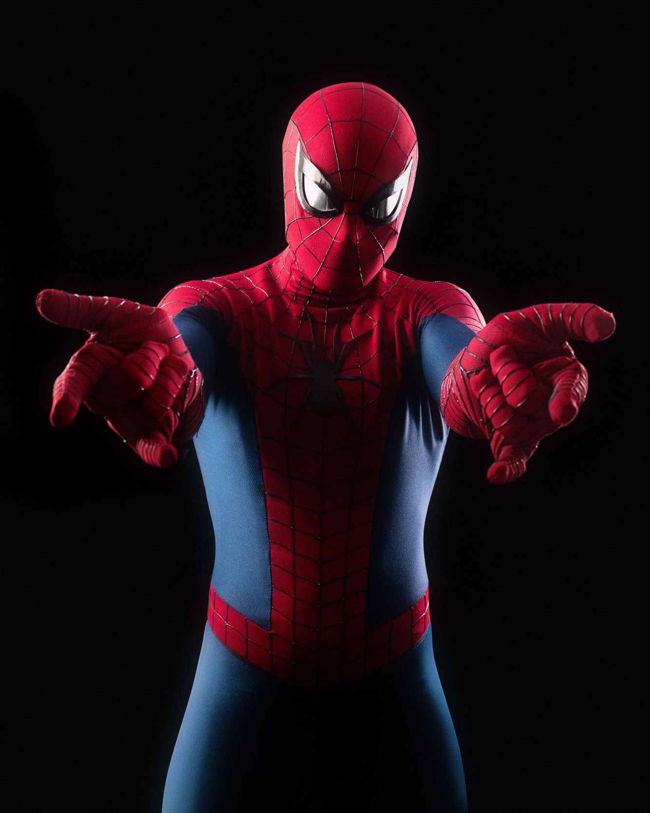 Spiderman Suit Texture