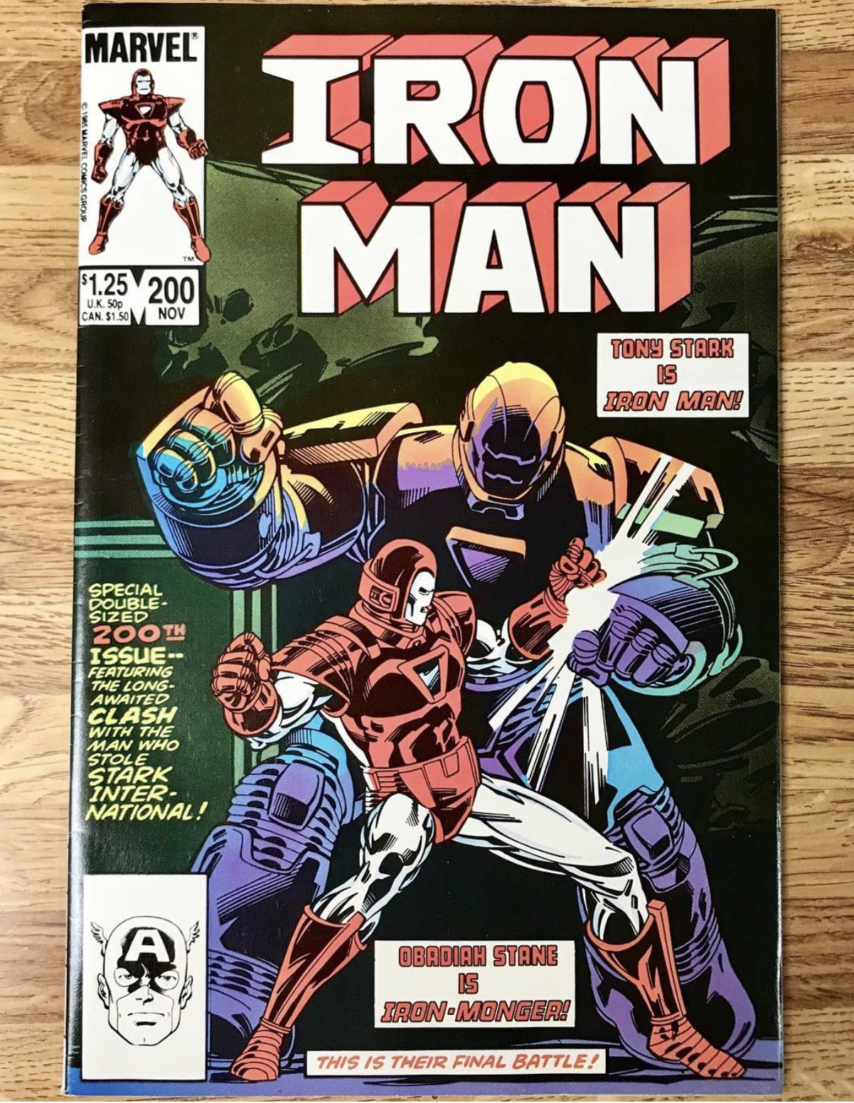 Ironman Vs Ironmonger Comic