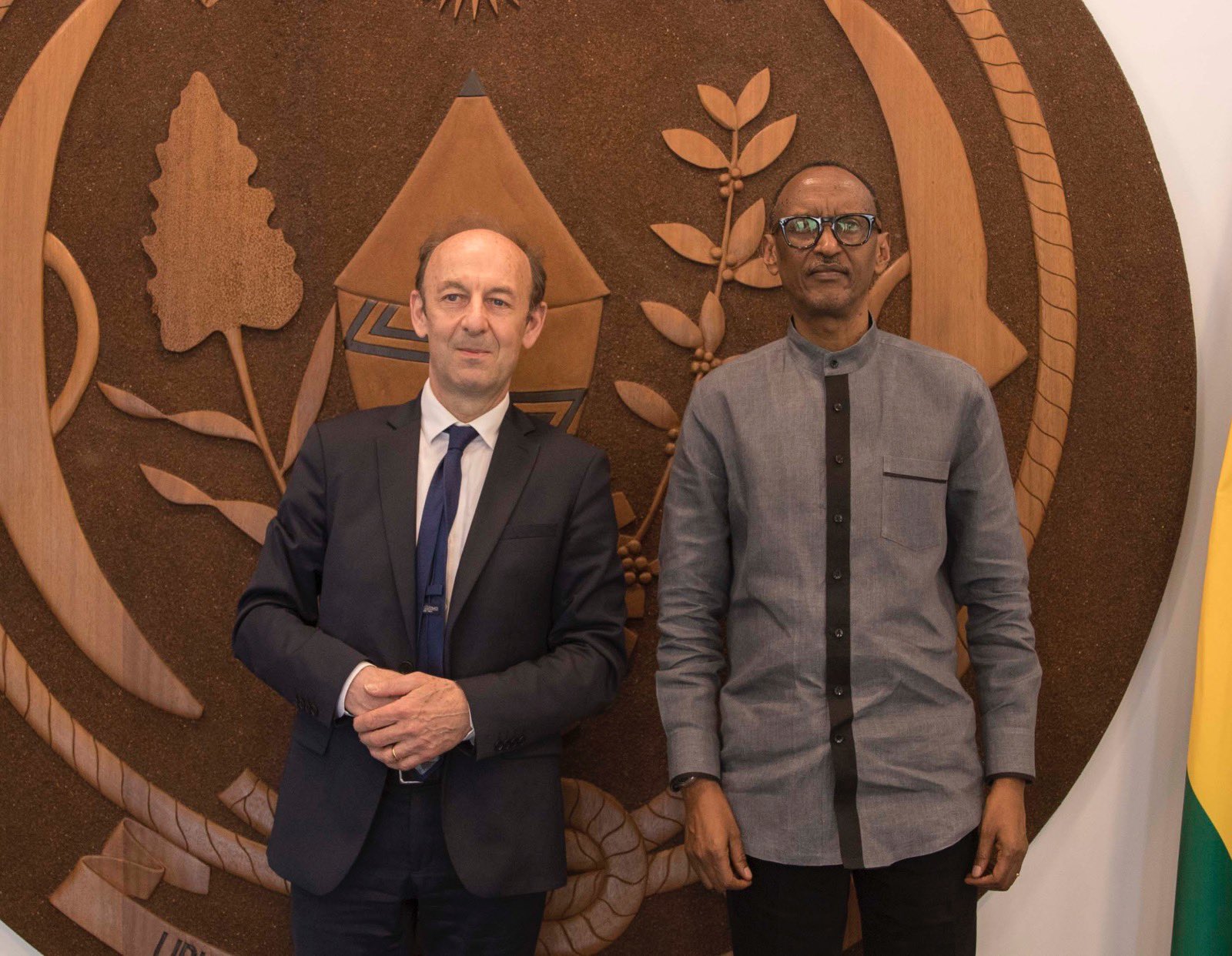 Presidency | Rwanda on Twitter: "President Kagame today received French Historian Vincent ...