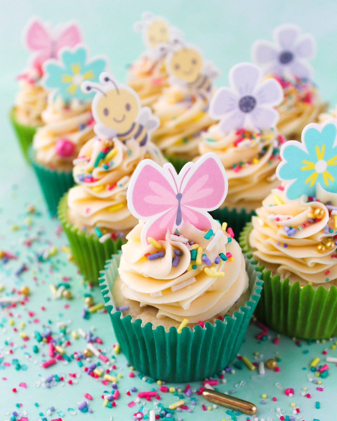 Butterfly Sprinkles For Cupcakes