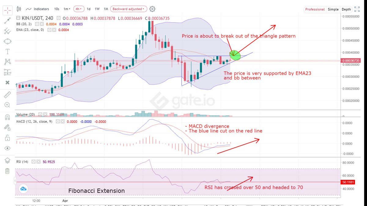 KIN best price analysis chart : r/KinFoundation