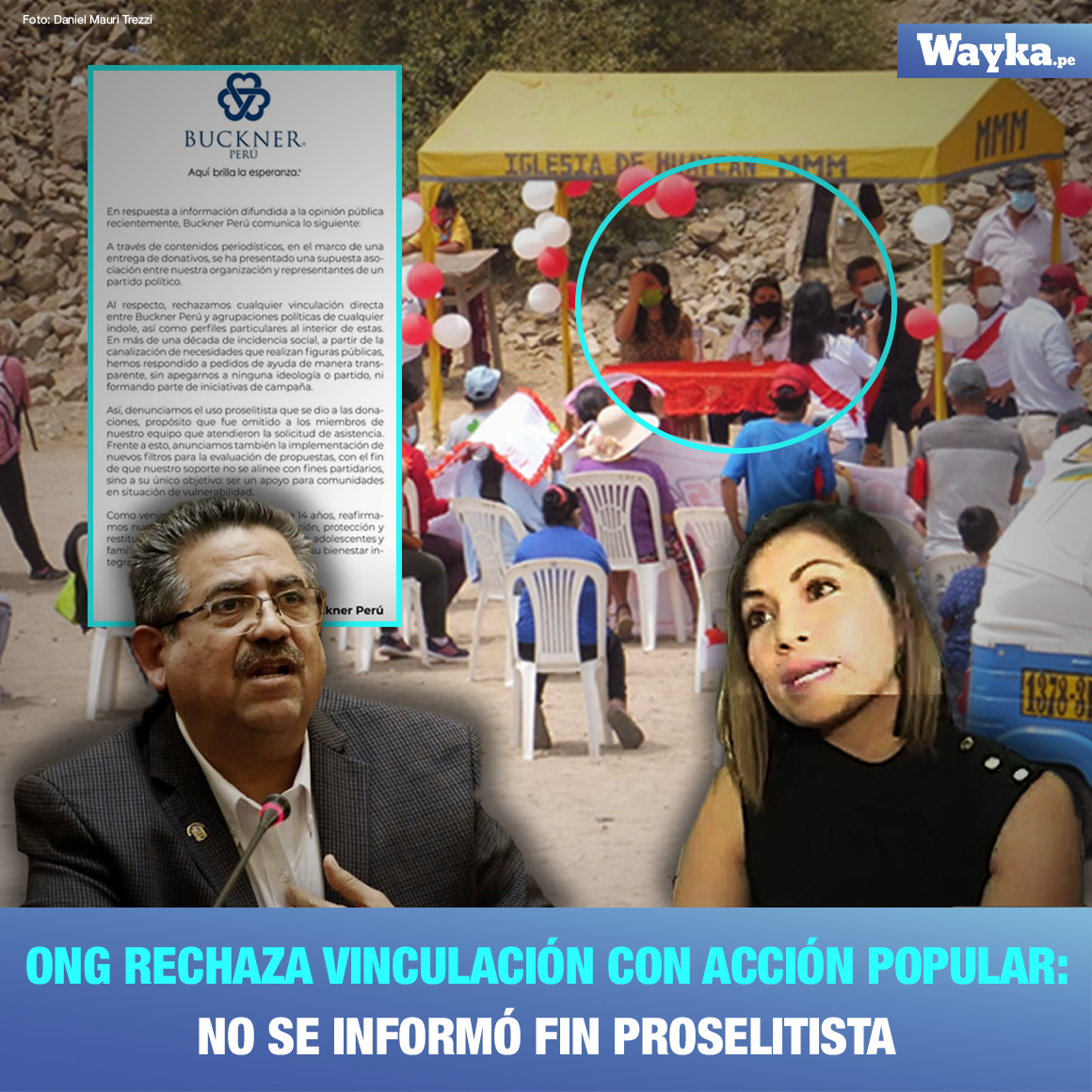 🇵🇪 Wayka📢 on Twitter: "La ONG @BucknerPeru rechazó toda vinculación directa con Acción Popular y ...