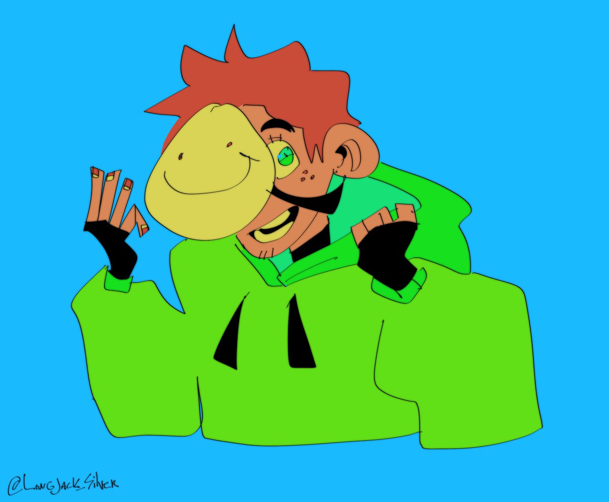 「Omg guys look it's dream minecraft man #」|🏴‍☠️ Long Jack Silver 🎈🐀のイラスト