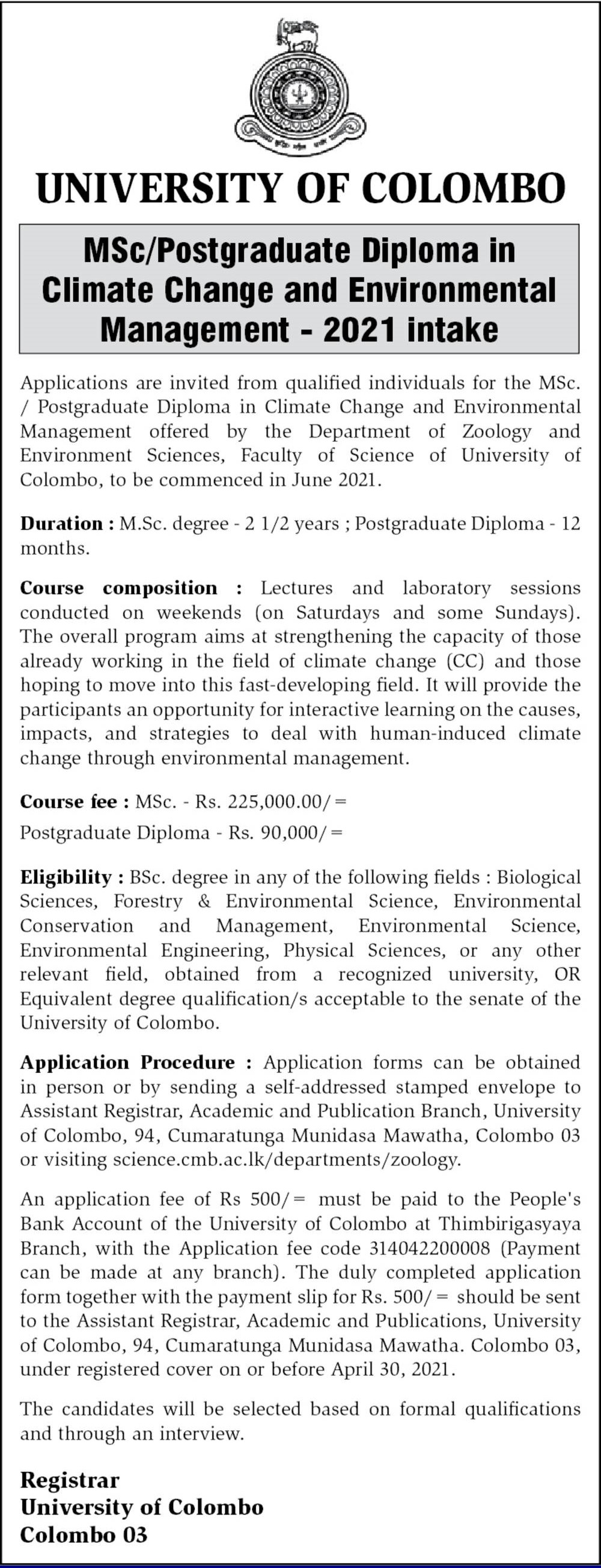 Environmental Management Degree