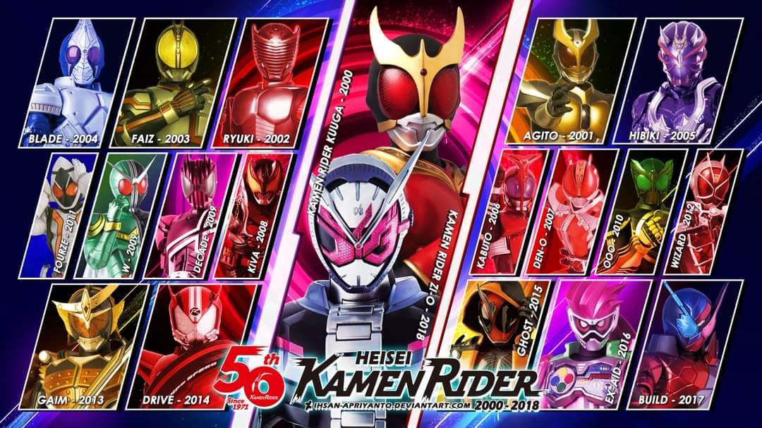 All Kamen Riders Wallpaper