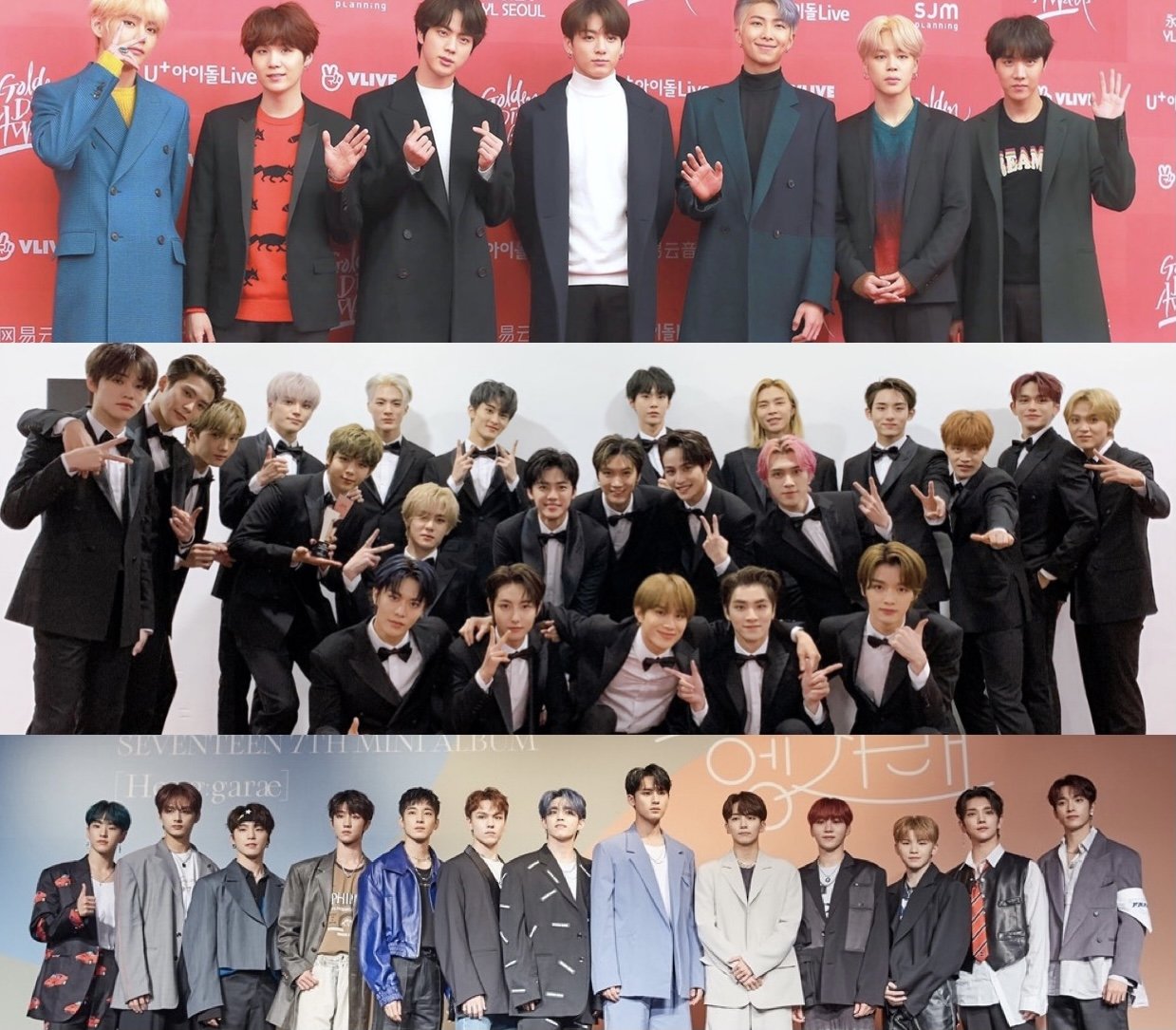 KPOPINA on Twitter: "BTS، NCT وSEVENTEEN يتصدرون تصنيفات شهر أبريل لقيمة العلامات التجارية ...