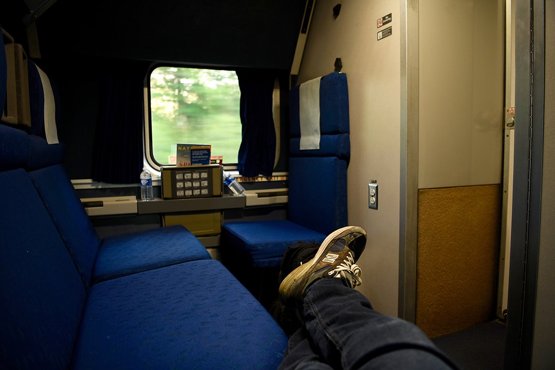 Amtrak Train Bedroom