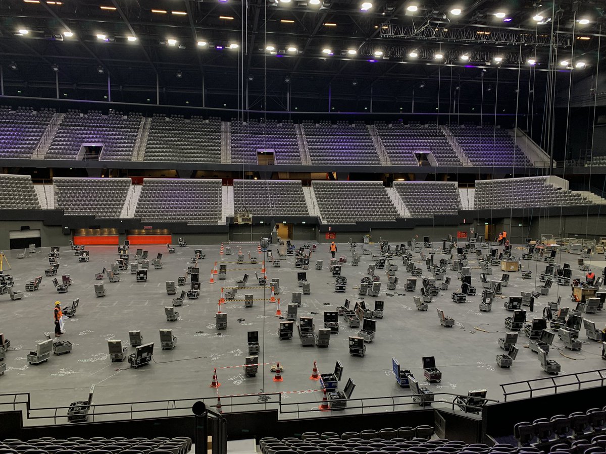 THEY'RE BUILDING THE STAGE! : r/eurovision