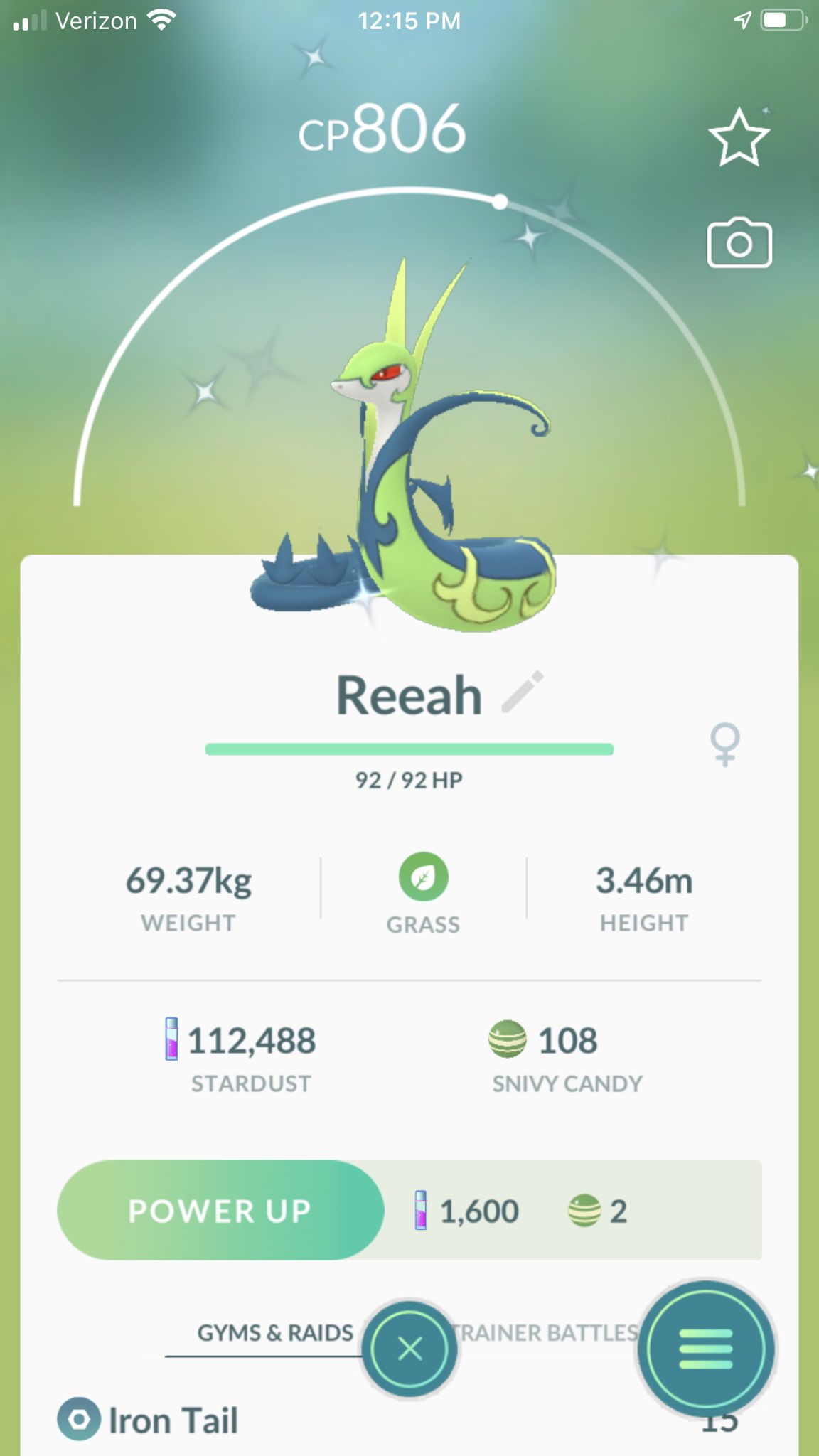 Pokemon Servine Evolution