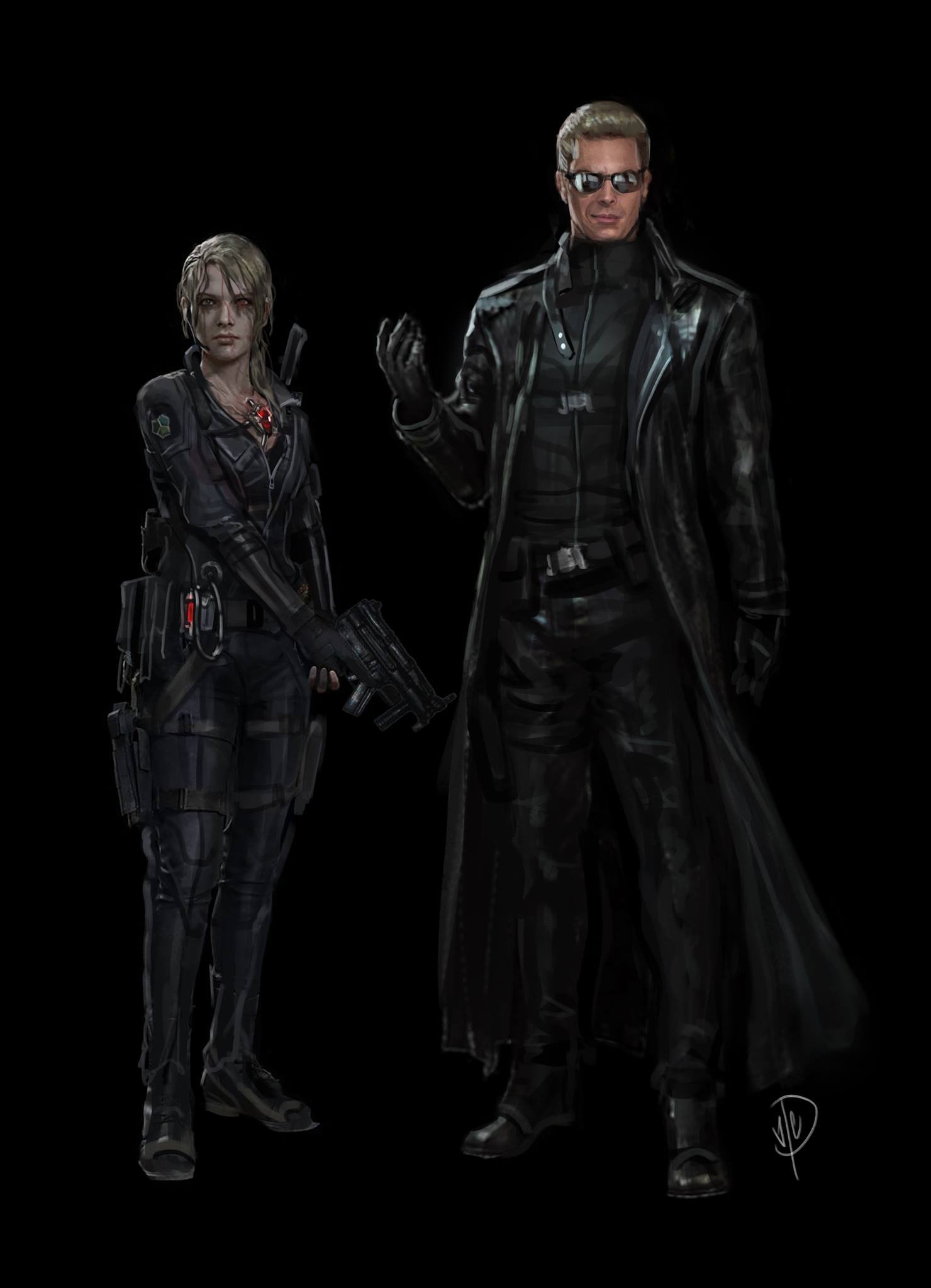 Resident Evil 5 Wesker And Jill