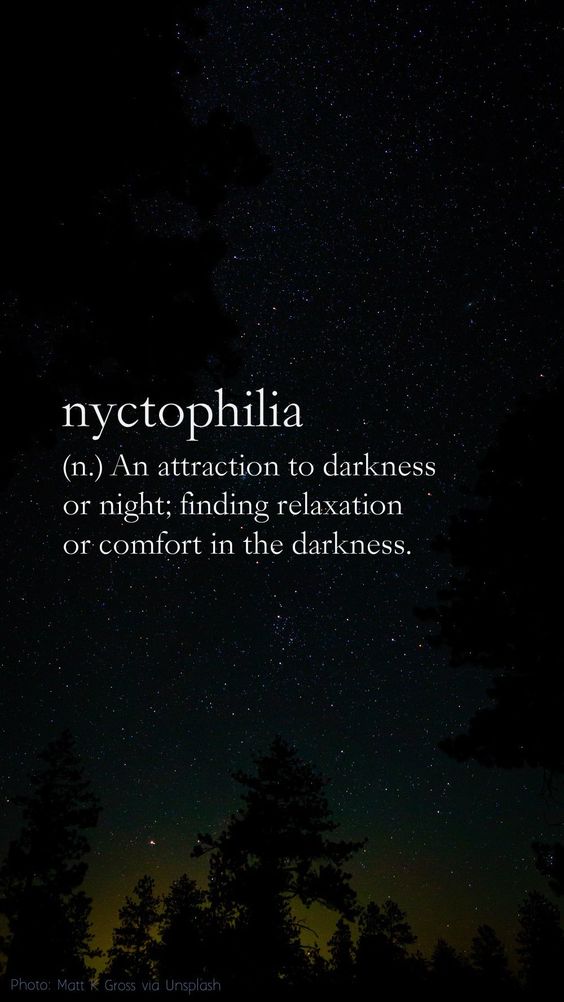 Nyctophilia Dark