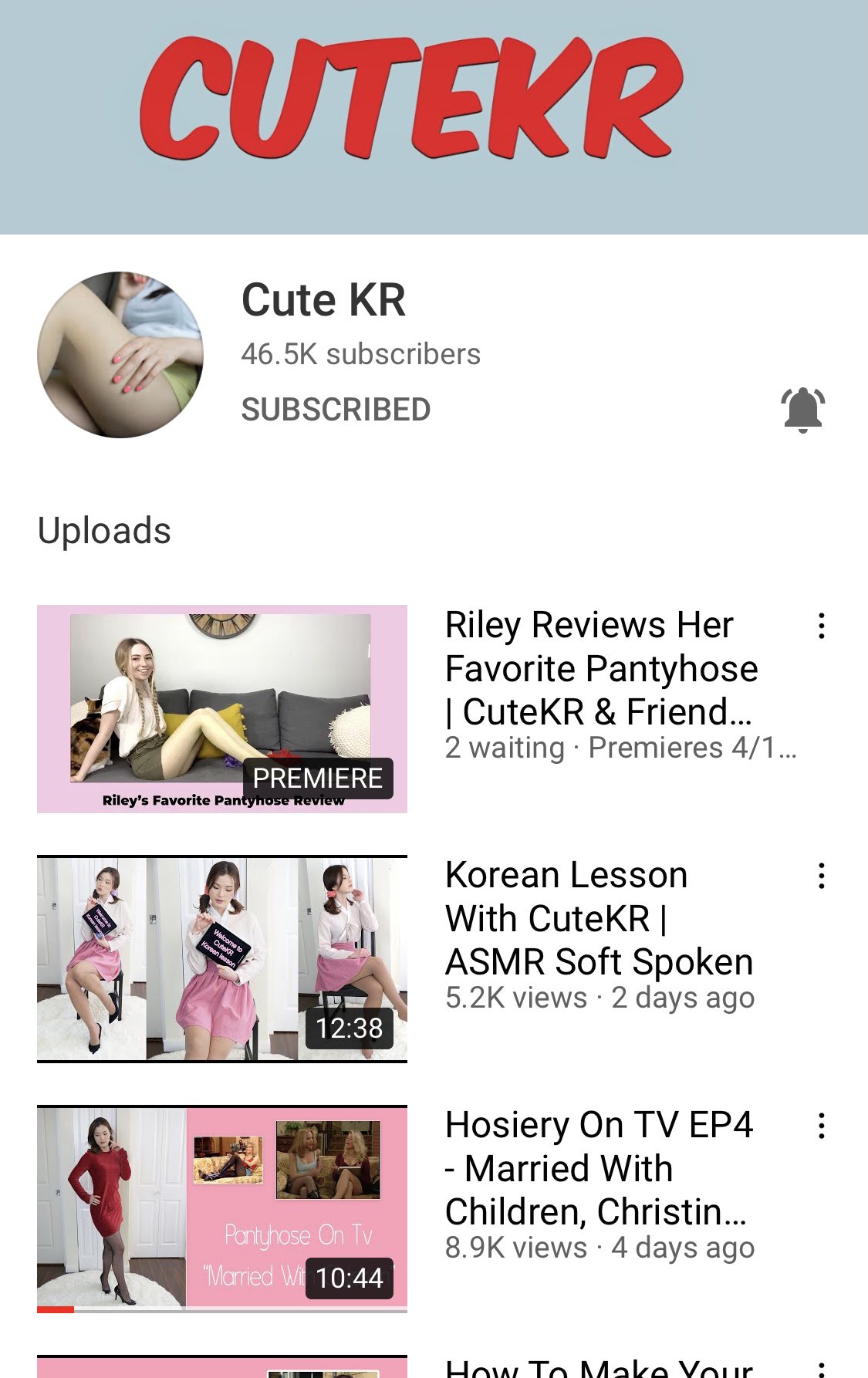 Riley on Twitter: "Be sure to go check out her channel it’s amazing!!! You get to see a cute fun ...