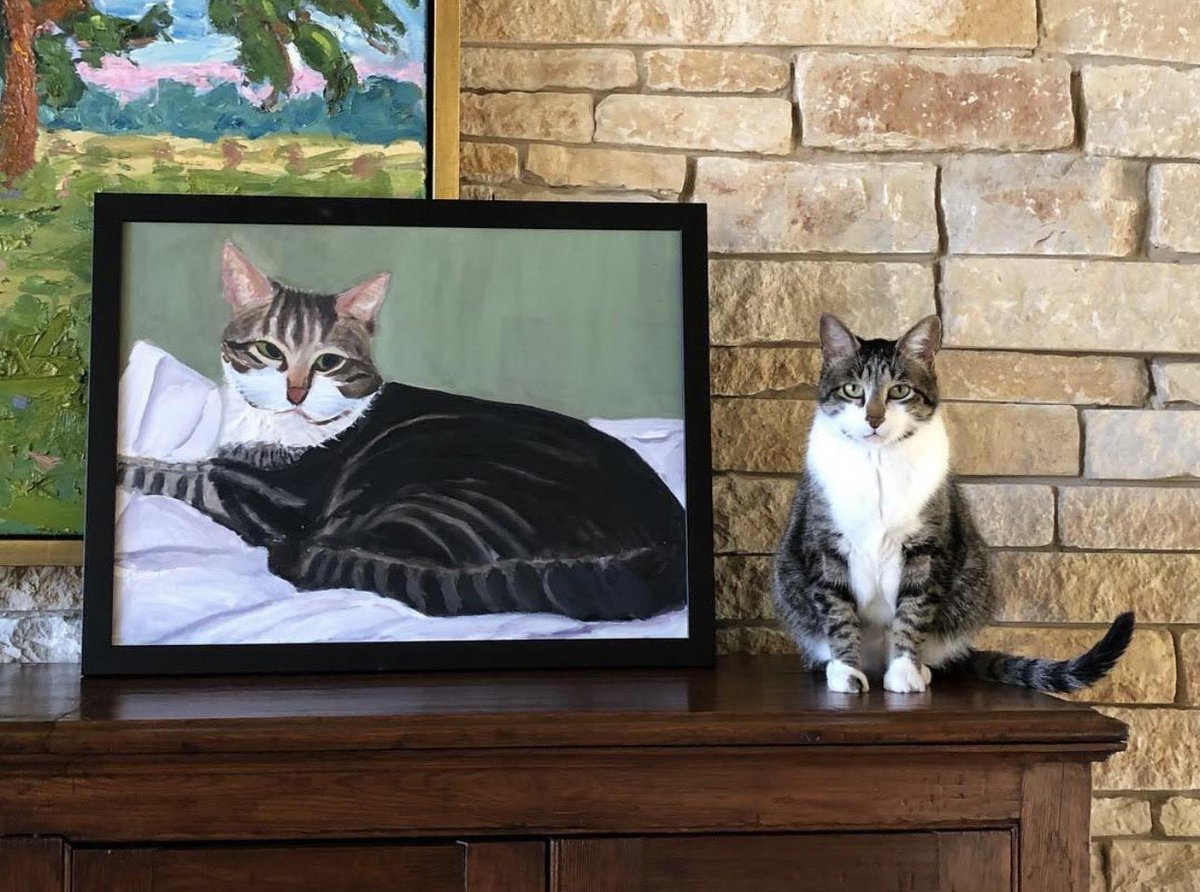 Meowee! Winston Biden First Cat here, to purrsent to you my best buddy ...