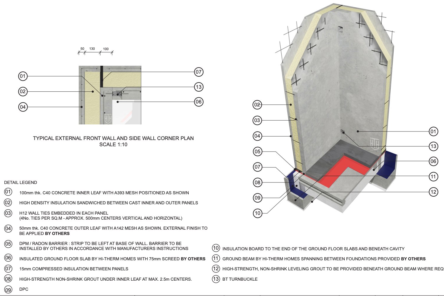Precast Concrete Wall Details T WALL® Precast Modular Retaining Wall