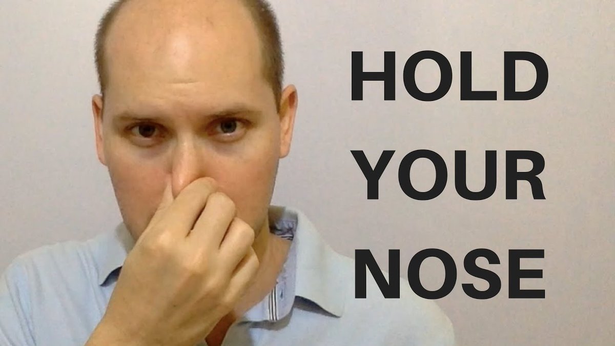Take your nose
