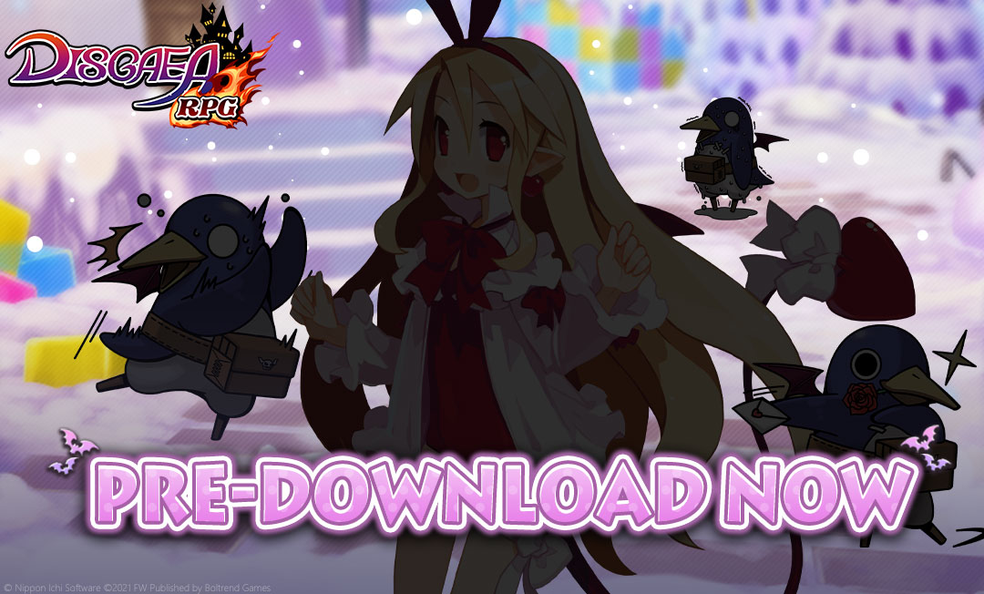 Boltrend Games on Twitter: "Greetings, dood! DISGAEA RPG is now available for pre-download ...