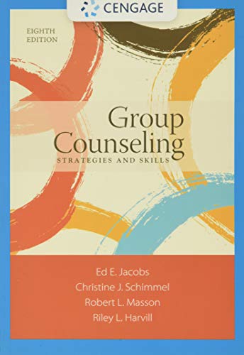 'READ [PDF]] Group Counseling: Strategies and Skills (MindTap Course ...
