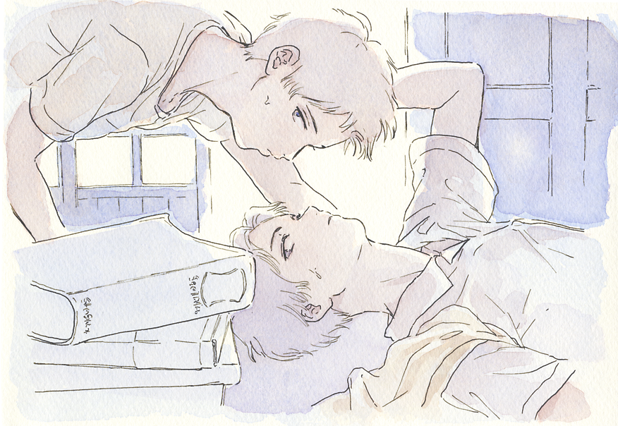 「今回好きだったコマその2」阿部はちたの漫画