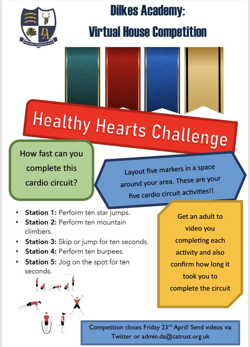 Dilkes Academy PE on Twitter: "We have our next Virtual House ...