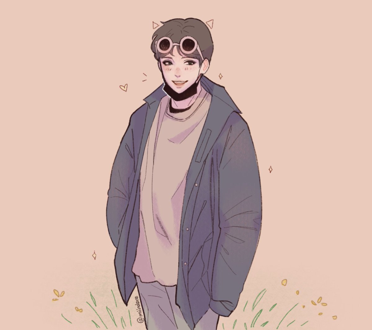 「Pocket sized man oh my god 」|dailygeorgedoodsのイラスト