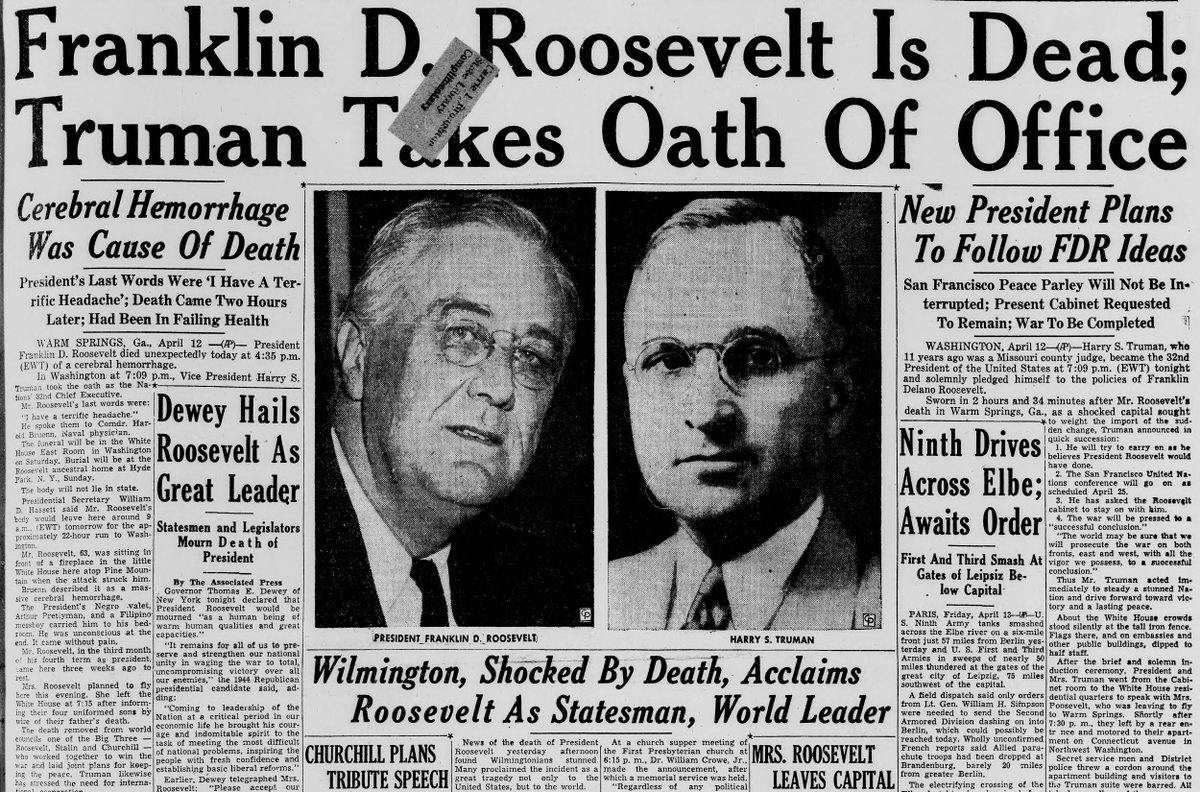 Death Of Fdr