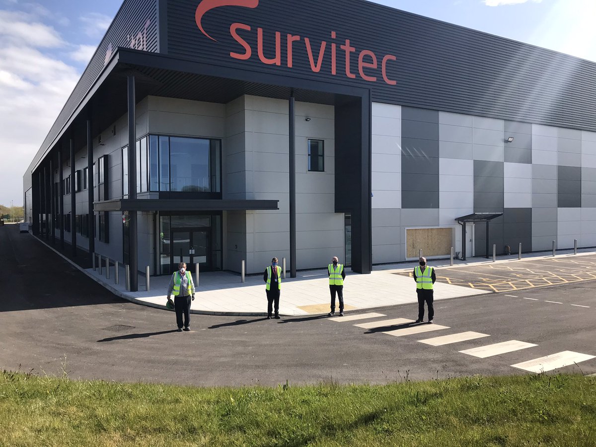 Very pleased to visit survitec in Birkenhead with their excellent work ...