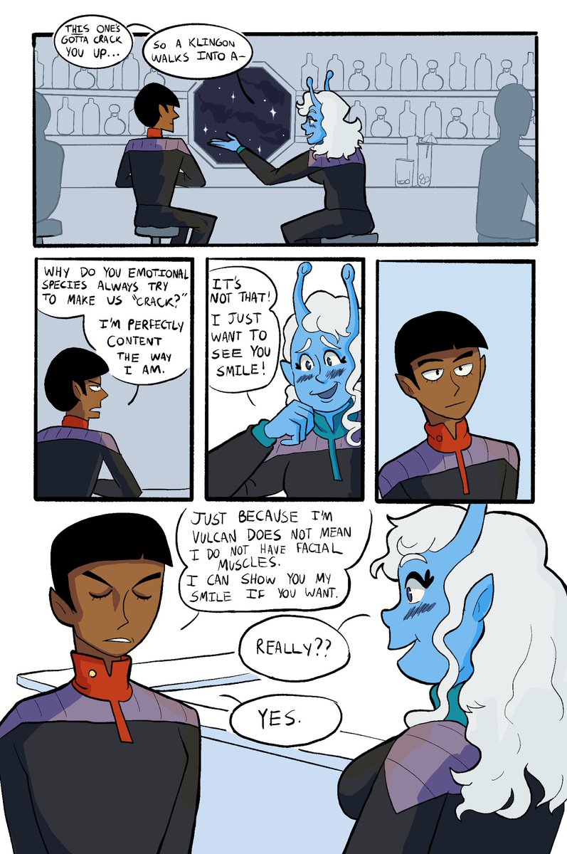 Star Trek ocs) Vulcan smile 」MIRの漫画