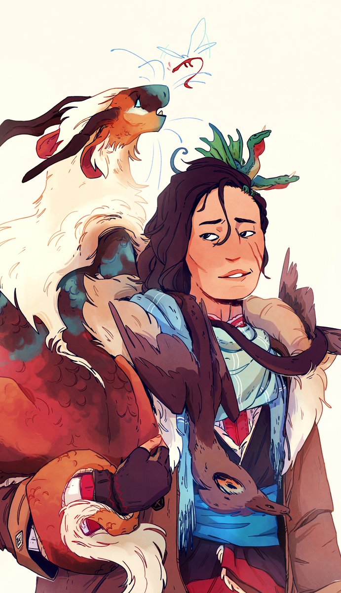 「Hark, an OC 」|Classic 🏳️‍🌈のイラスト