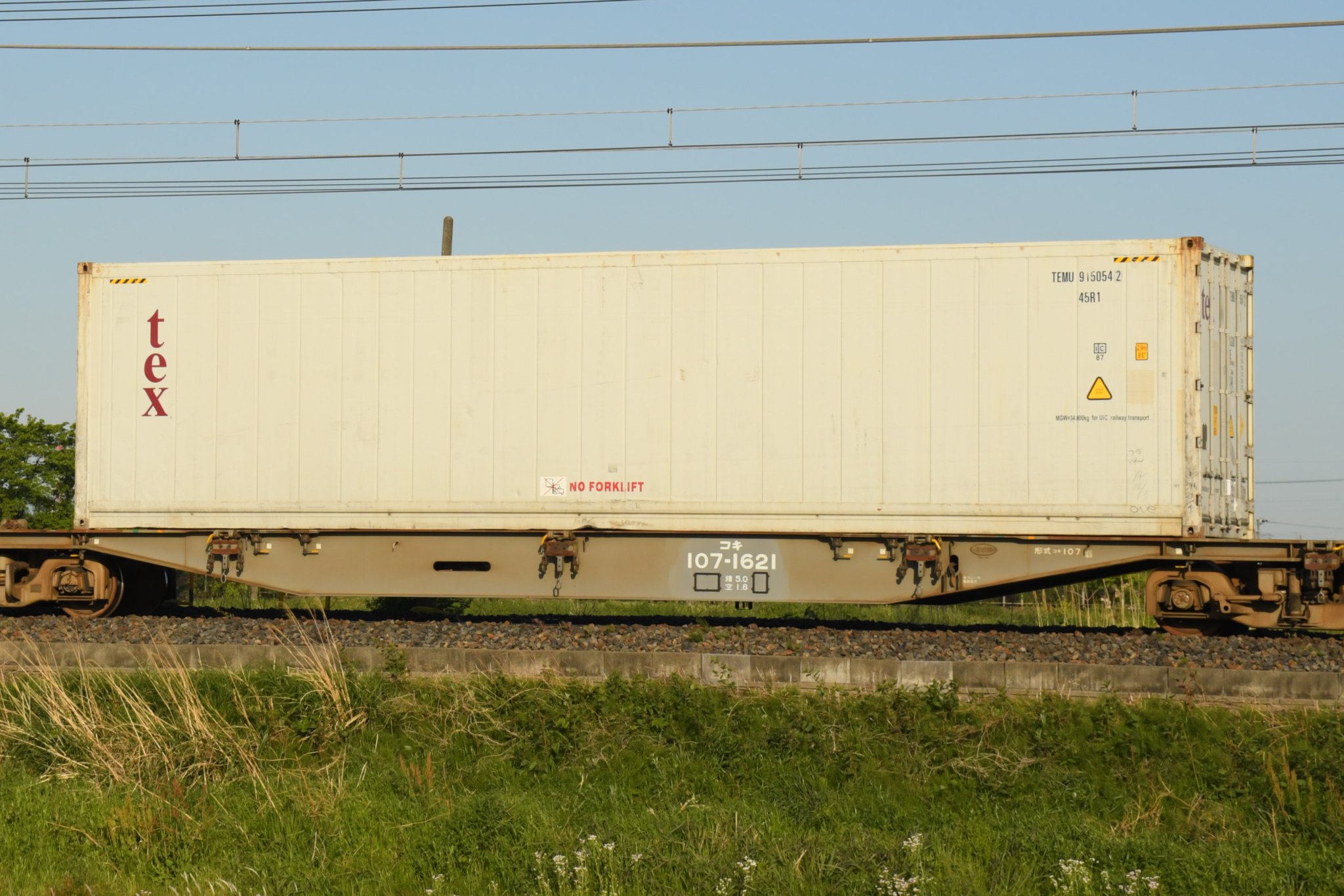 かみす🐙🎹 on Twitter: "TEMU 915054[2] 45R1 TTNU 876796[0] 45R1 ONEU 002178[2] 45G1 20D-4879 49A ...