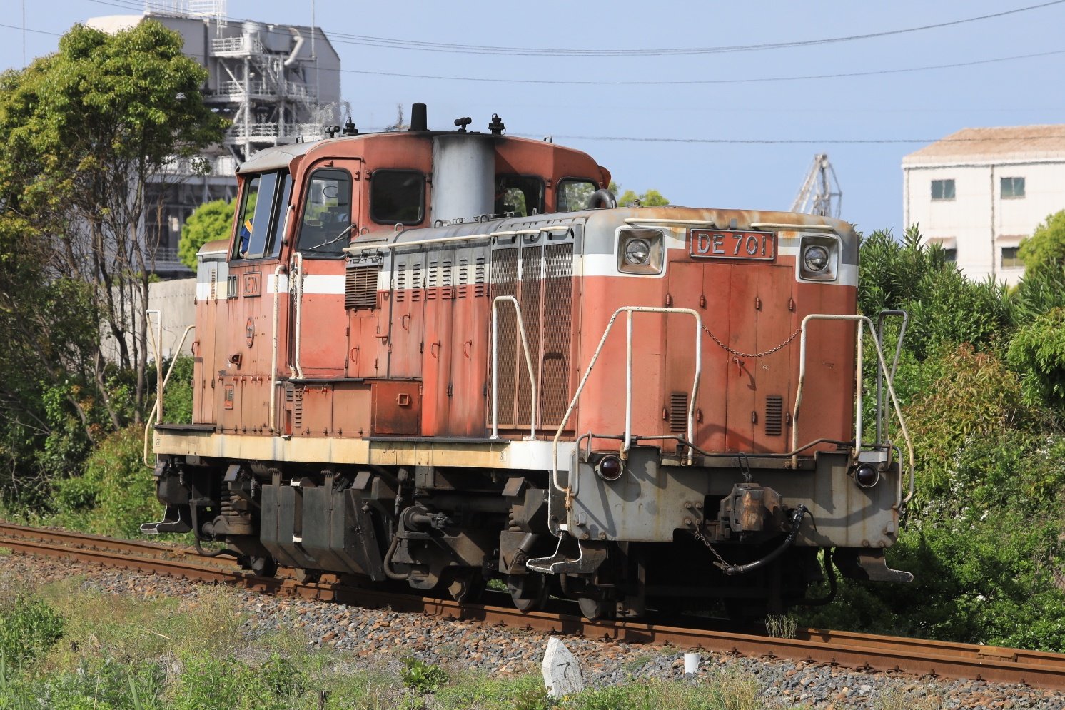 Camaro on Twitter: "4/25 水島臨海鉄道 3091レ～132レ(単機) DE701 3093レ, 3095レ DE10-1562 先が長くなさそうなボロボロの70と ...