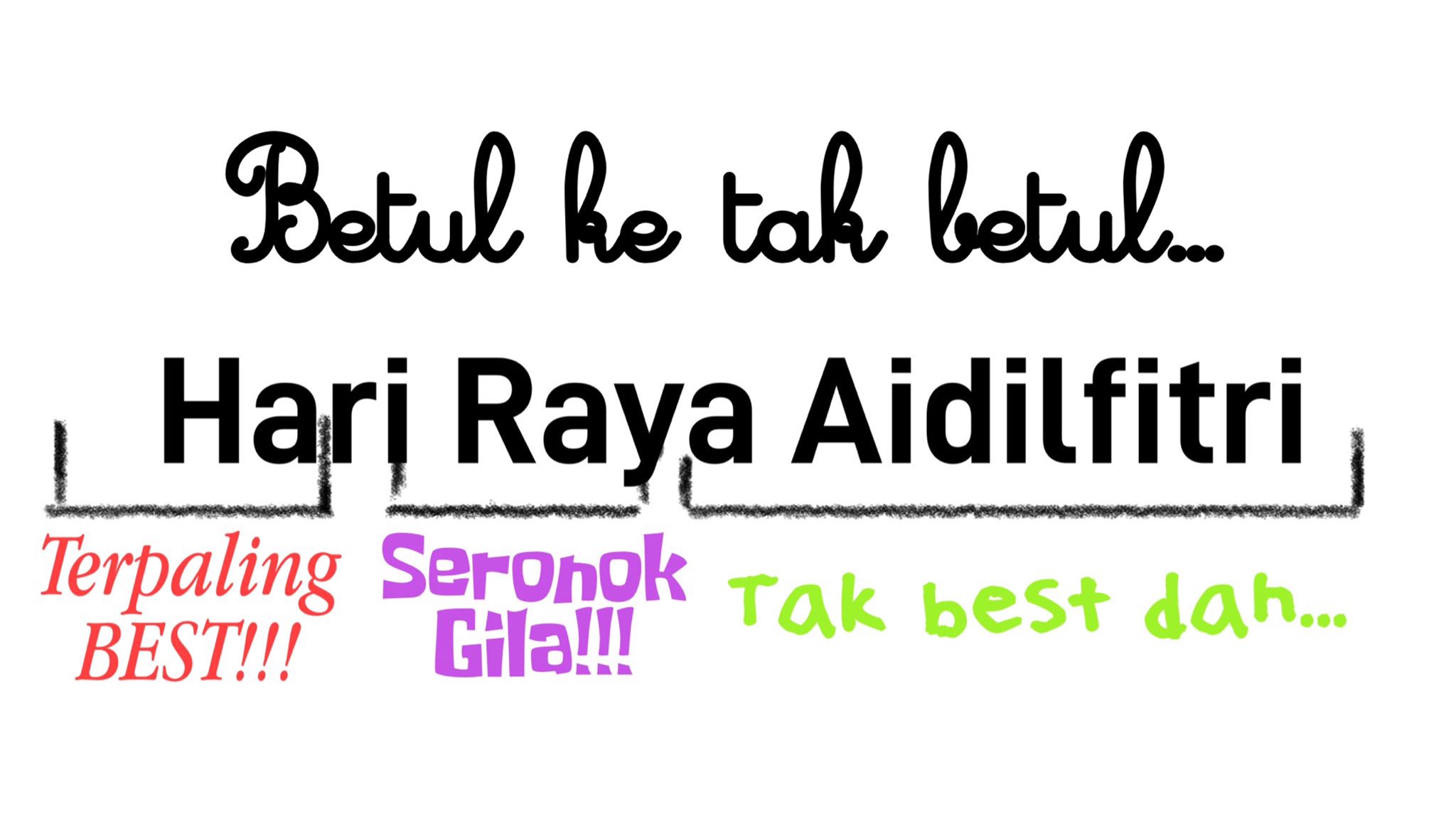 Prop Stick Hari Raya Wholesale Enjoy | www.pinnaxis.com