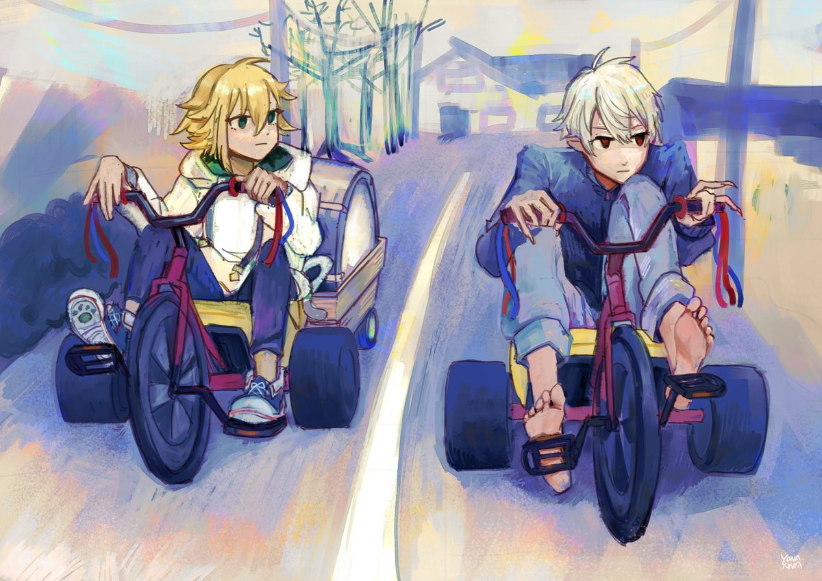 絵画コウ #kuzuart Stressed Out ぱろでぃー 」|よなよなのイラスト