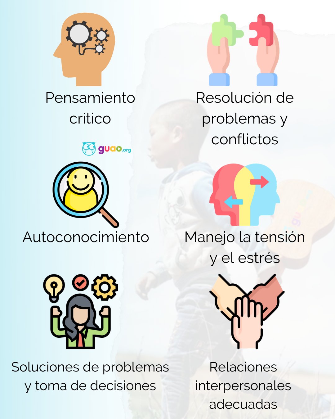 Hojas De Trabajo De Habilidades Para La Vida Para Niños