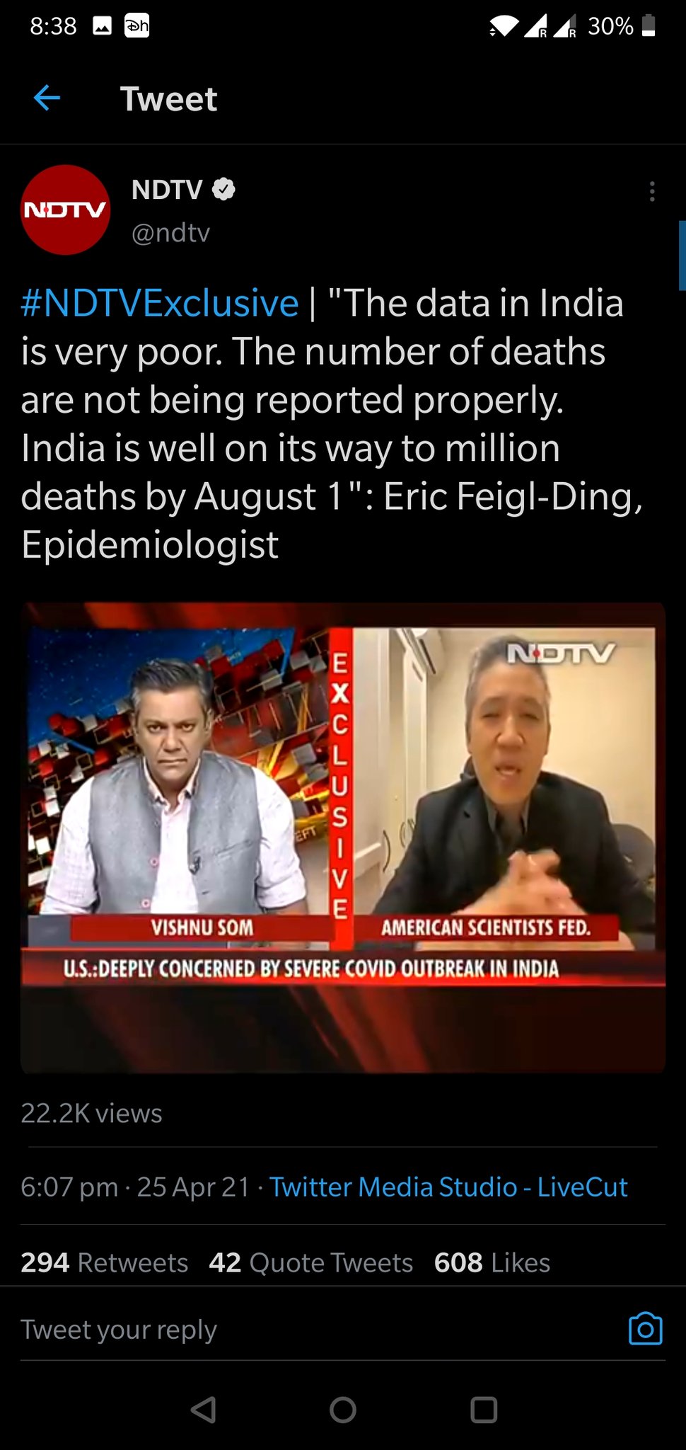 Nemo on Twitter: "NDTV's Harvard curse continues. Didn't we learn from the last time when we ...