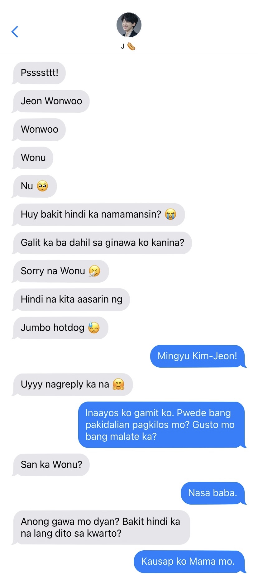 Hapie (dm @myhappyshh) on Twitter: "[1023.31] Ang kulet nilang dalawa mag-usap 😂 https://t.co ...