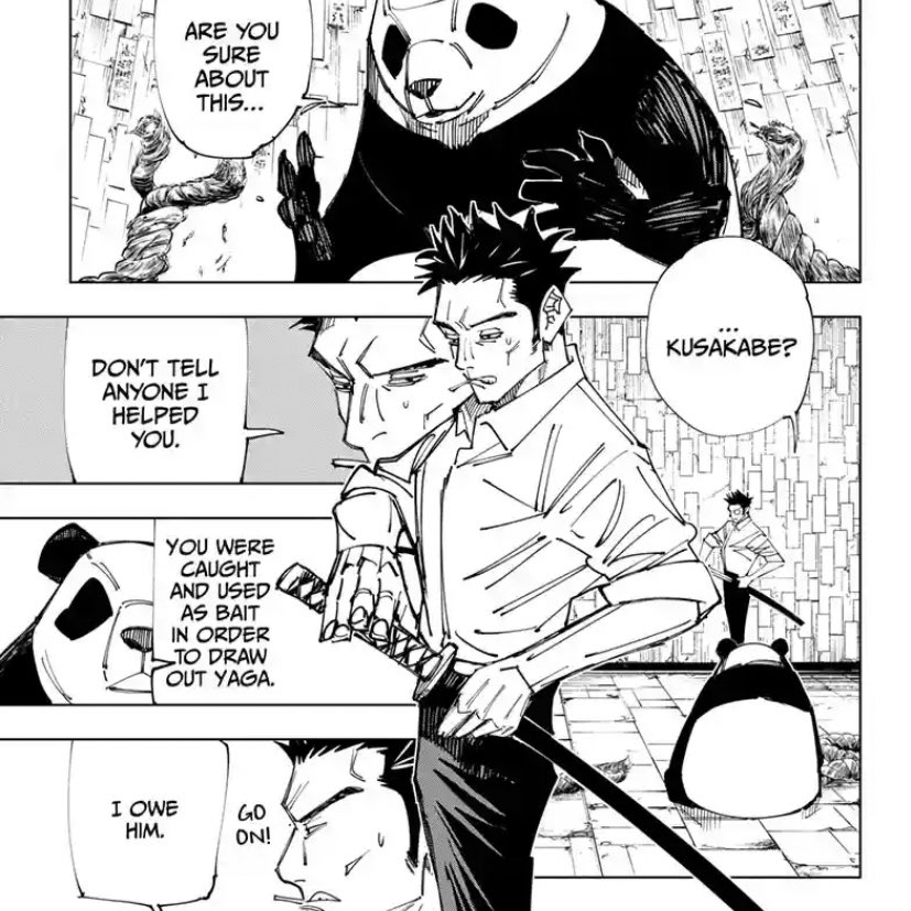 「so we got to learn some more things about kusakabe this chap」JUJUTSU ...