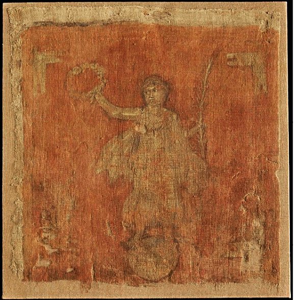 The only surviving Roman military vexillum standard (Twitter) : r ...