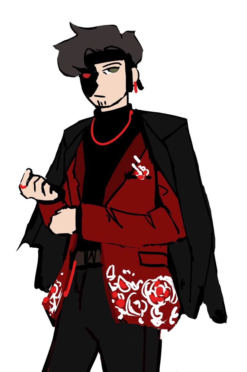 「#redbanquet #redbanquetfitcheck quick 」|Chris || hc animation @ 67%のイラスト