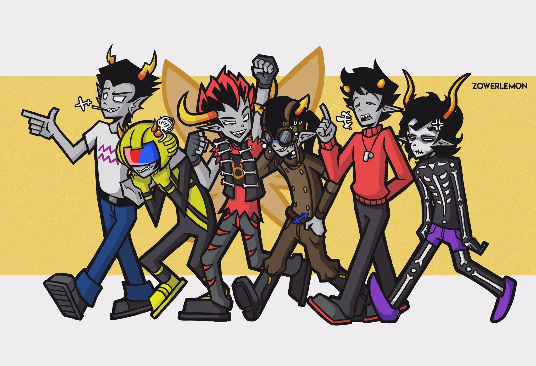 Homestuck Trolls Dancestors