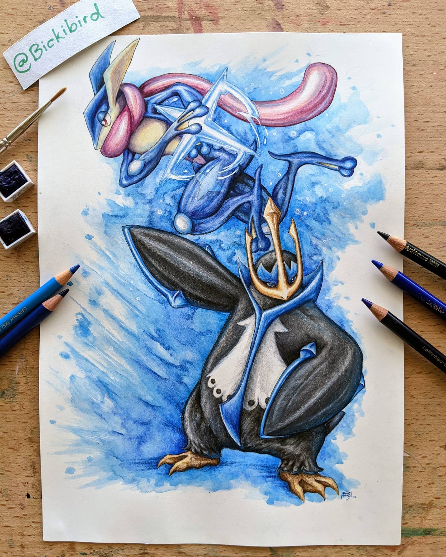 Pokemon Drawings In Colored Pencil