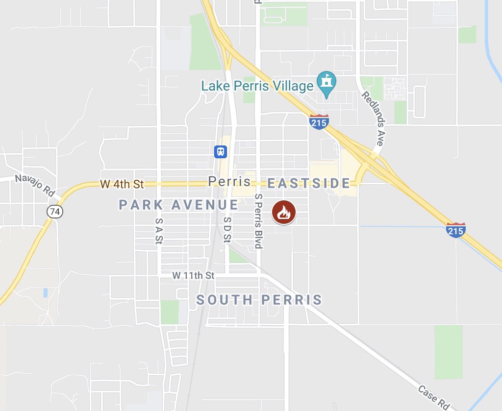 CAL FIRE/Riverside County Fire Department on Twitter: "Residential Structure Fire: rpt@2:42 p.m ...