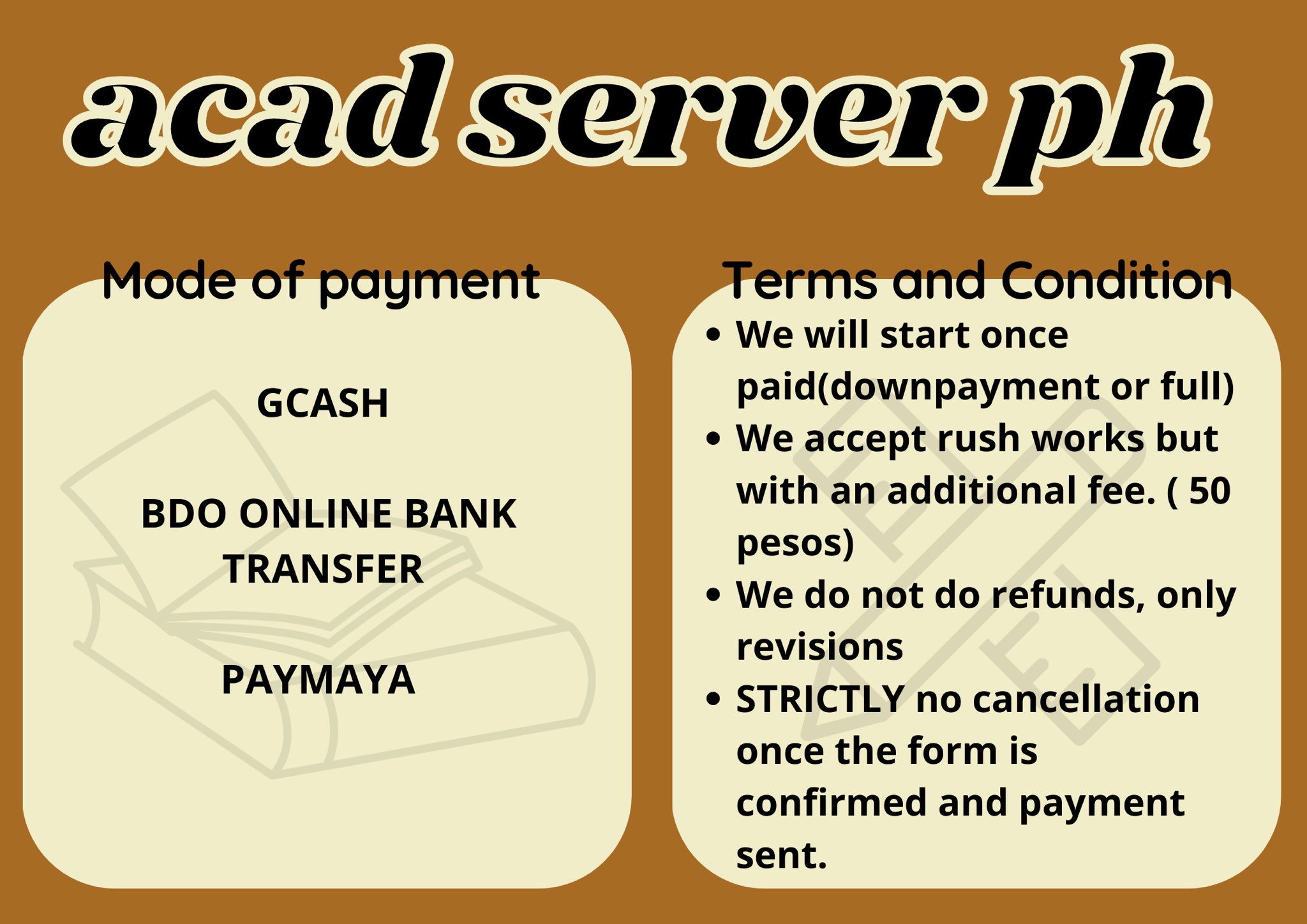 acad server ph | OPEN on Twitter: " having a hard time finishing your pending tasks? i’m willing ...
